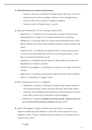 Biol 223 Chapter 14 Worksheet - Biol 223 Chapter 14 Worksheet List the ...