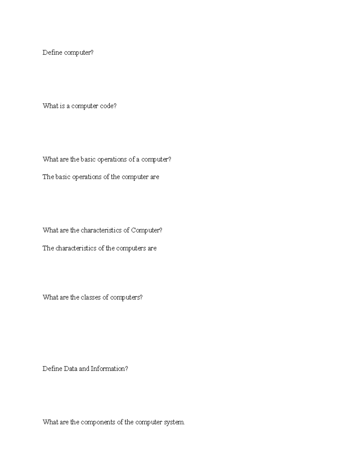 Define Computer Quiz Define Computer What Is A Computer Code What 1847