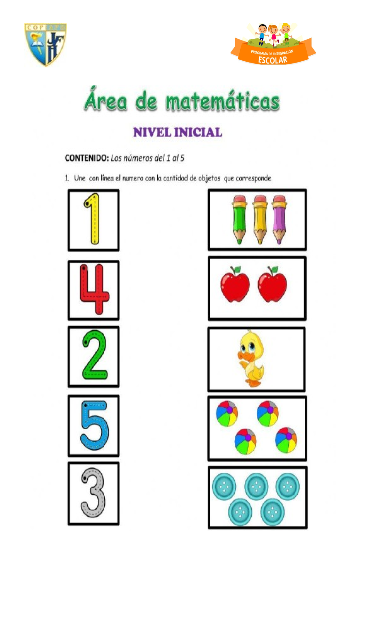 Guias Kinder Números Y Vocal A - Cálculo Aplicado 1 - Studocu