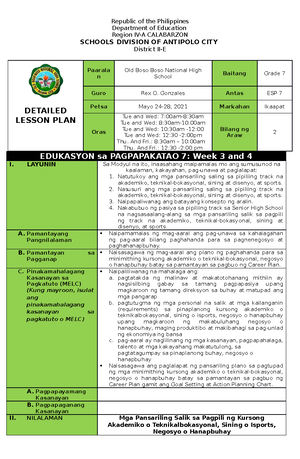 Peace Education Lesson 1-Sample activities - Lesson Plan: Peace ...