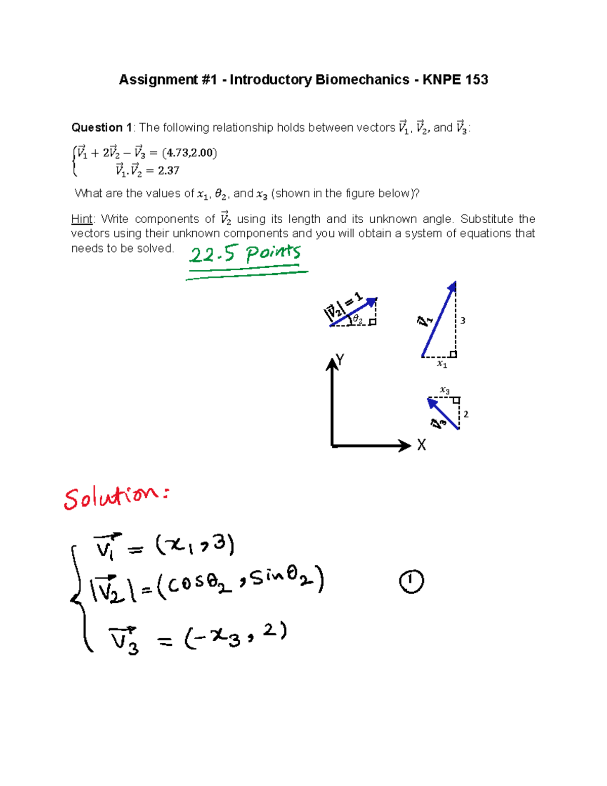 Assignment #1 - Answer key - Student - Assignment #1 - Introductory ...