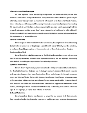 Chapter 14 - Theories of Personality - Chapter 14 - Eysenck’s ...