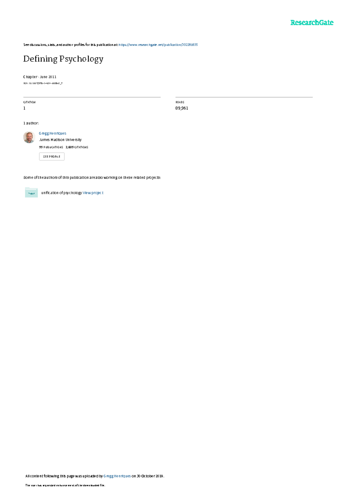 Defining Psyc - work - See discussions, stats, and author profiles for ...