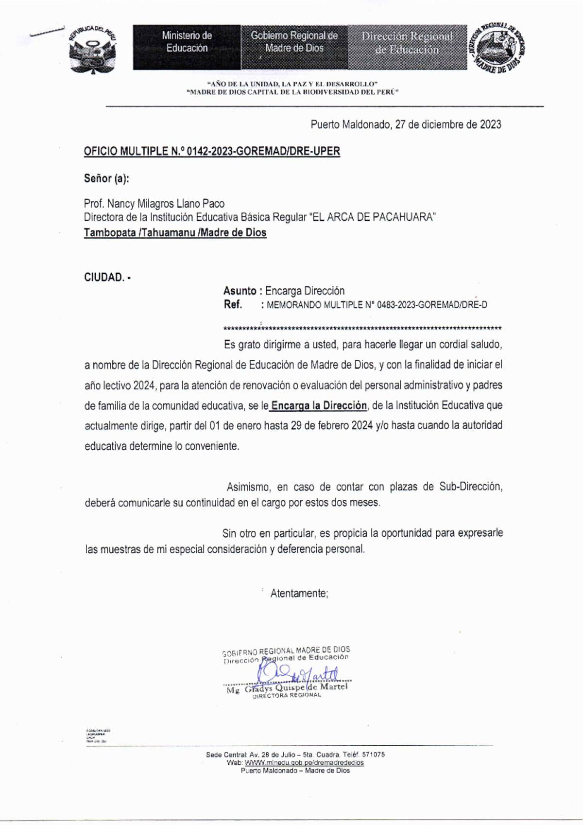 Nancy Llano - Informe técnico - Lengua y literatura - Studocu