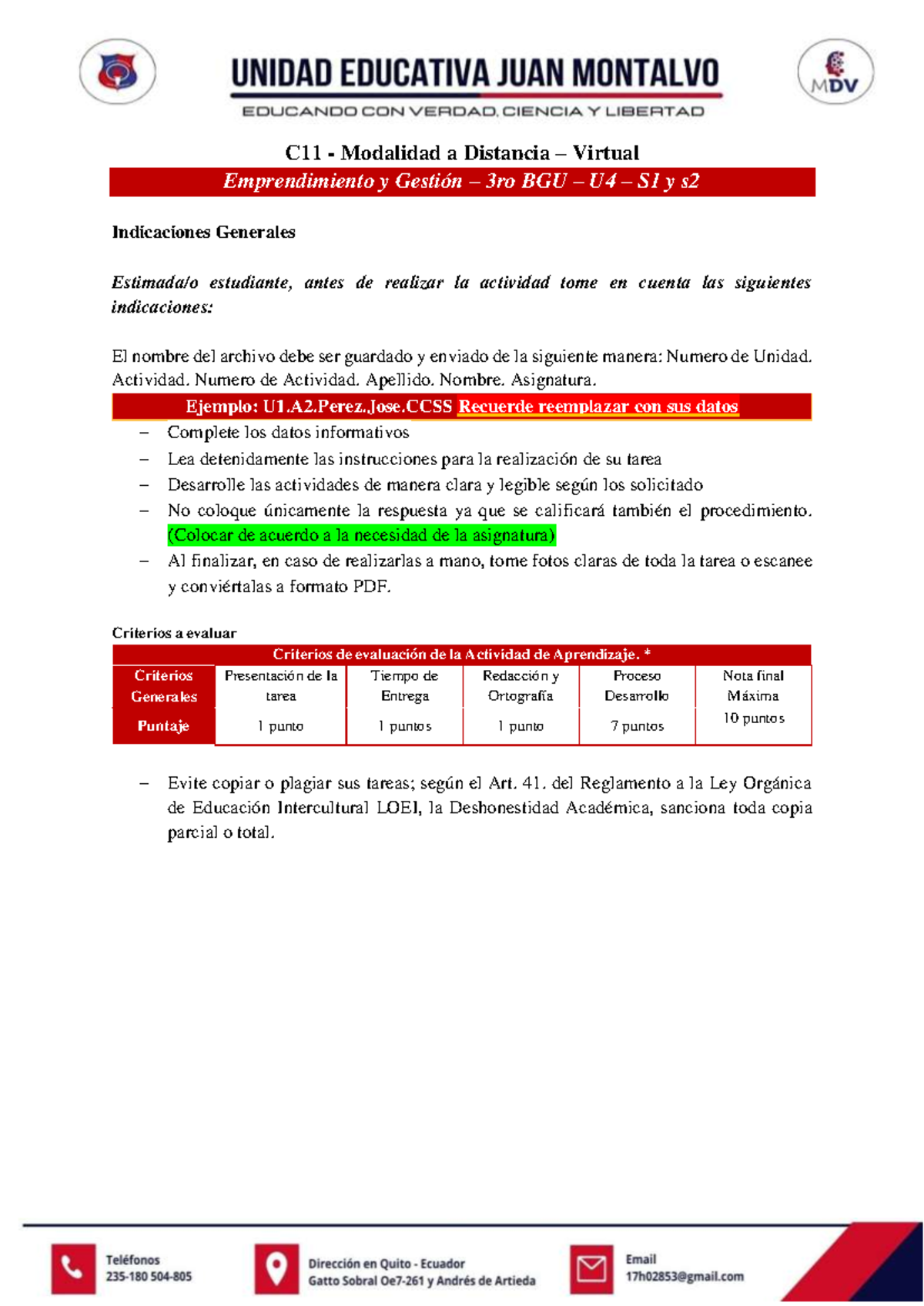Daviddelgadou 4A1EYG - deber - C11 - Modalidad a Distancia – Virtual ...