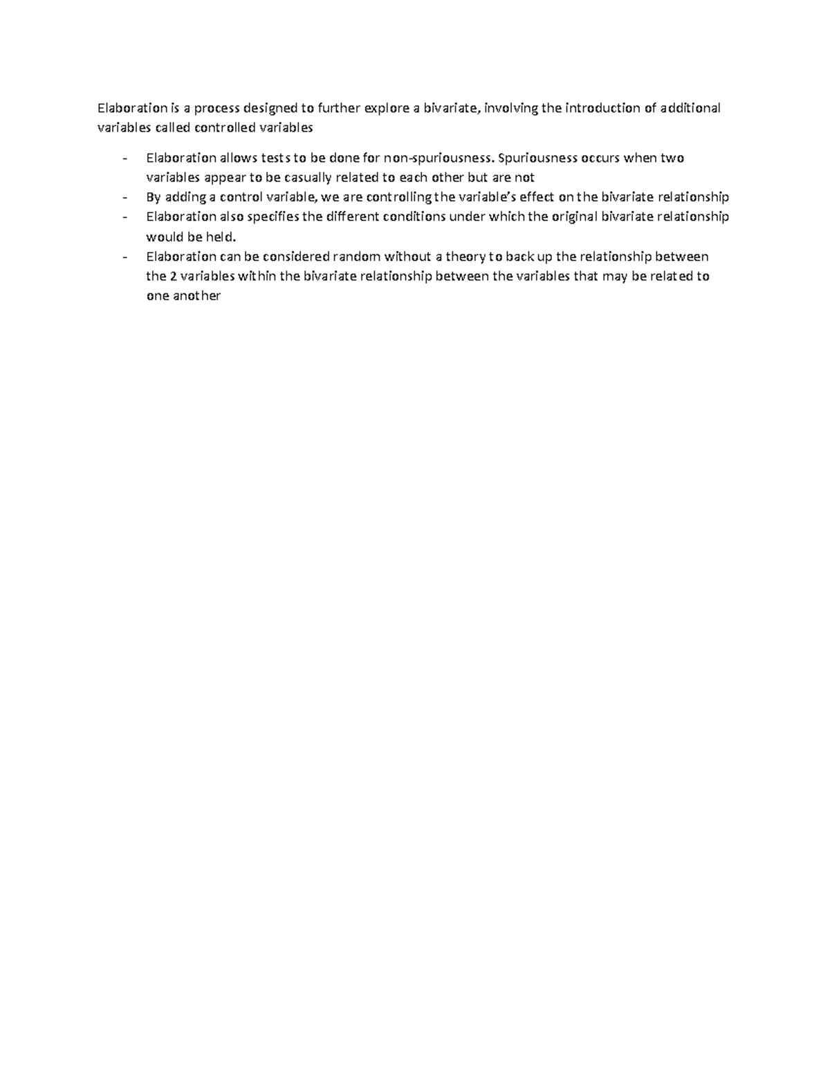 APDF #5 SSI - Assignment on Elaboration in Statistics - Elaboration is ...