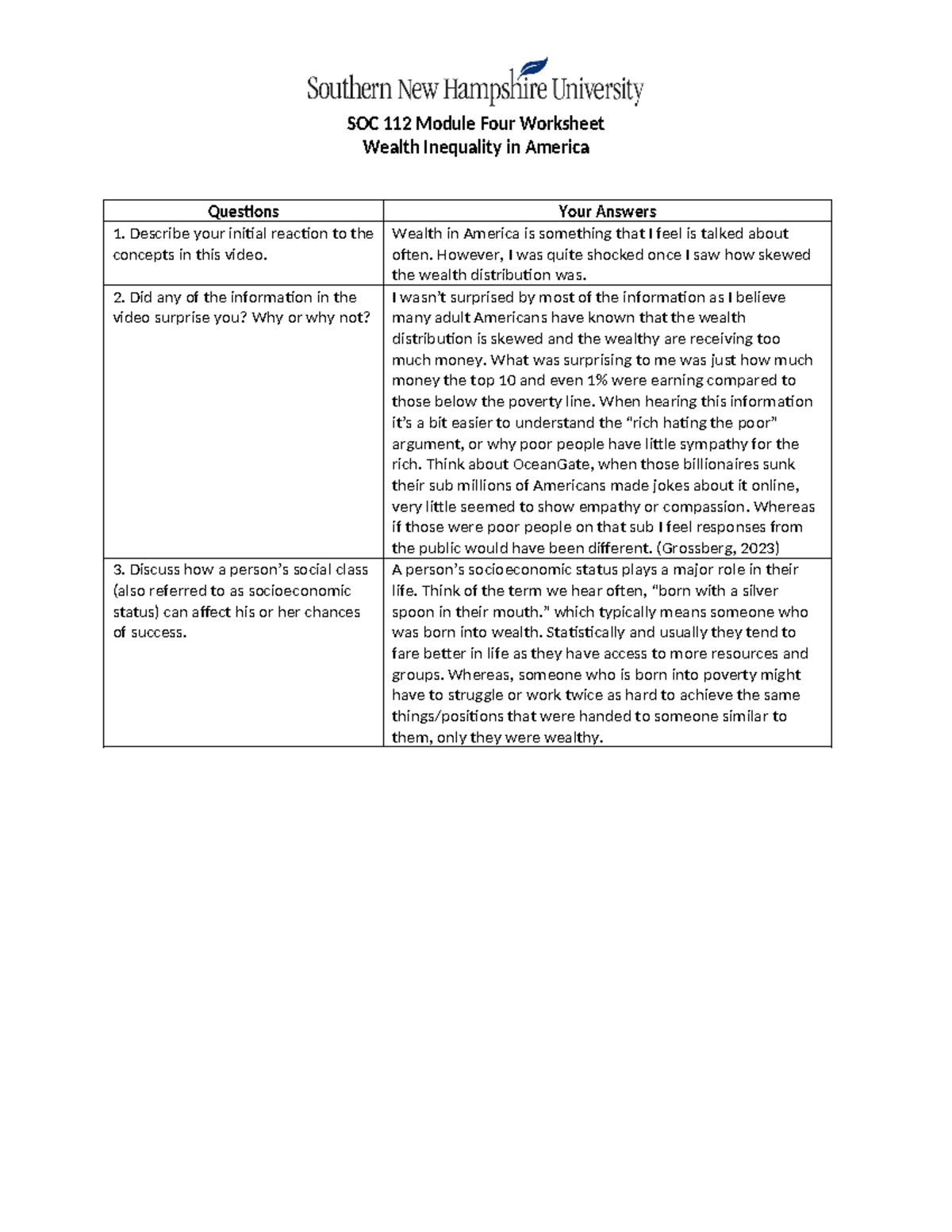 SOC 112 Module Four Worksheet (1) - SOC 112 Module Four Worksheet ...