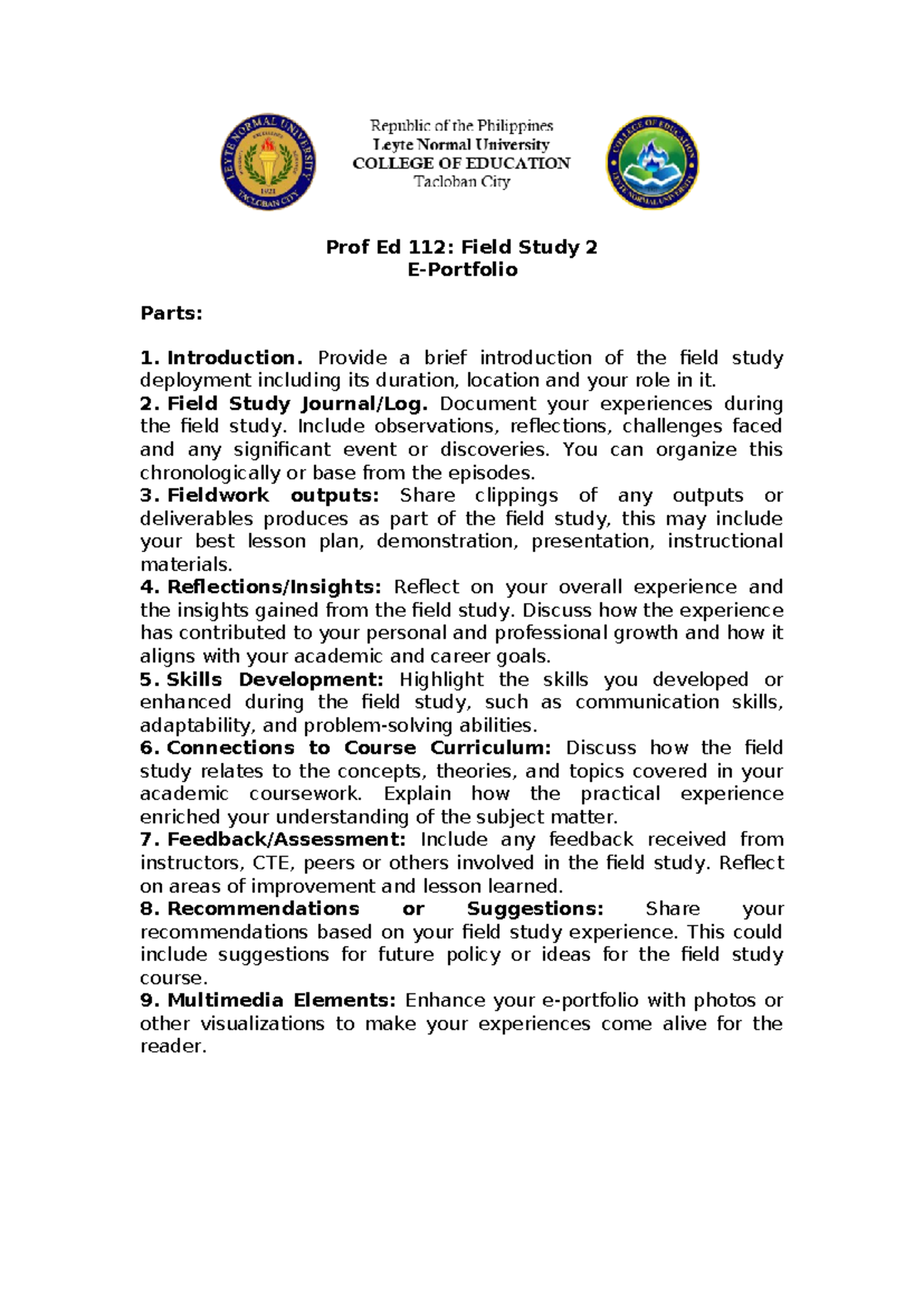 Prof Ed 112 eportfolio - its about school. - Prof Ed 112: Field Study 2 ...