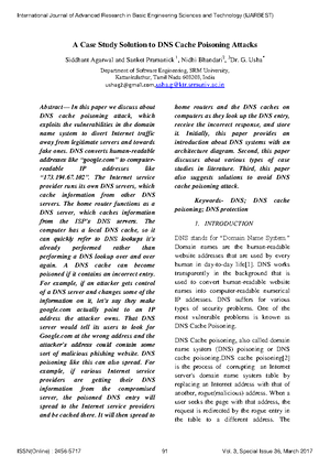 Case Study - Avaya DNS BH EU 05-Kaminsky - Attacking Distributed Systems The DNS Case Study ...