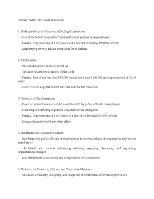 RA - Outline overview - The excerpt you provided is from Article 136 of ...
