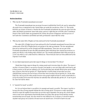 Module 8Worksheet 2 doc - Constitutional Law Module 8 Worksheet ...