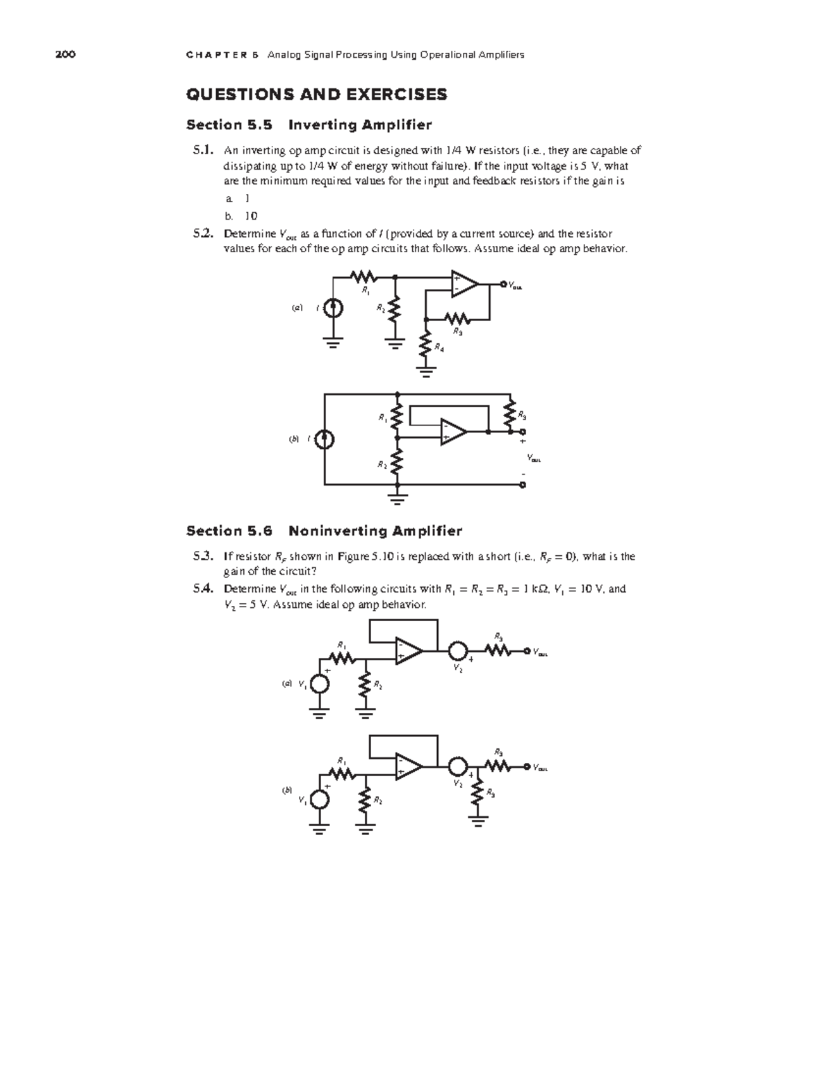 Practice problem - !"" C H A P T E R # Analog Signal Processing Using Operational - Studocu