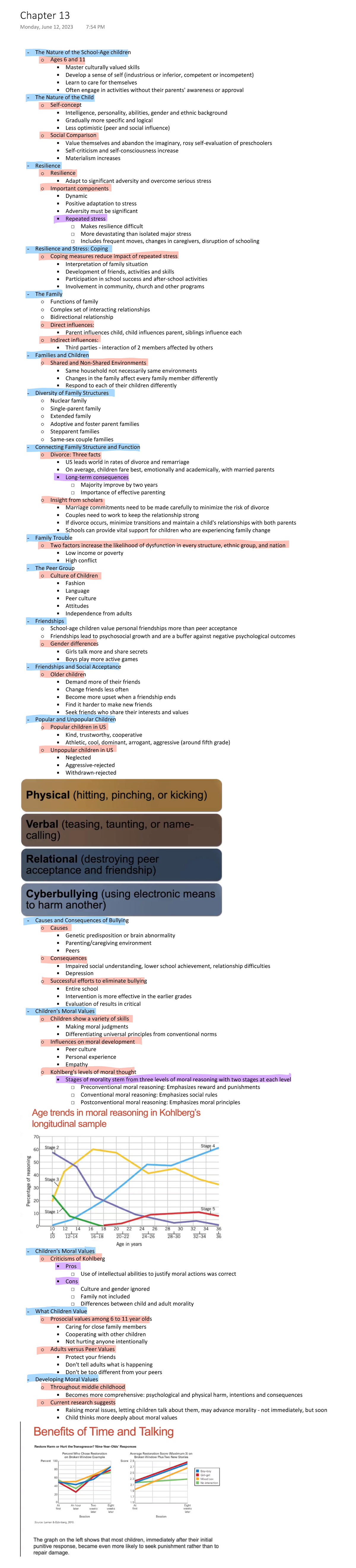 Developmental psyc chapter 13 - PSYC 250 - UND - Studocu