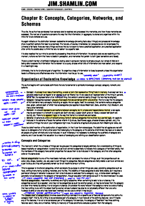 C5 - Memory Models - Cognitive Psychology Course - MEMORY: MODELS AND ...