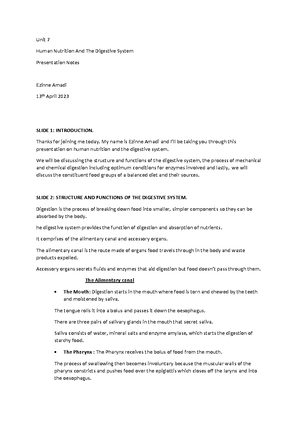 Digestive Essay 1000 Words - The structure and functions of the ...