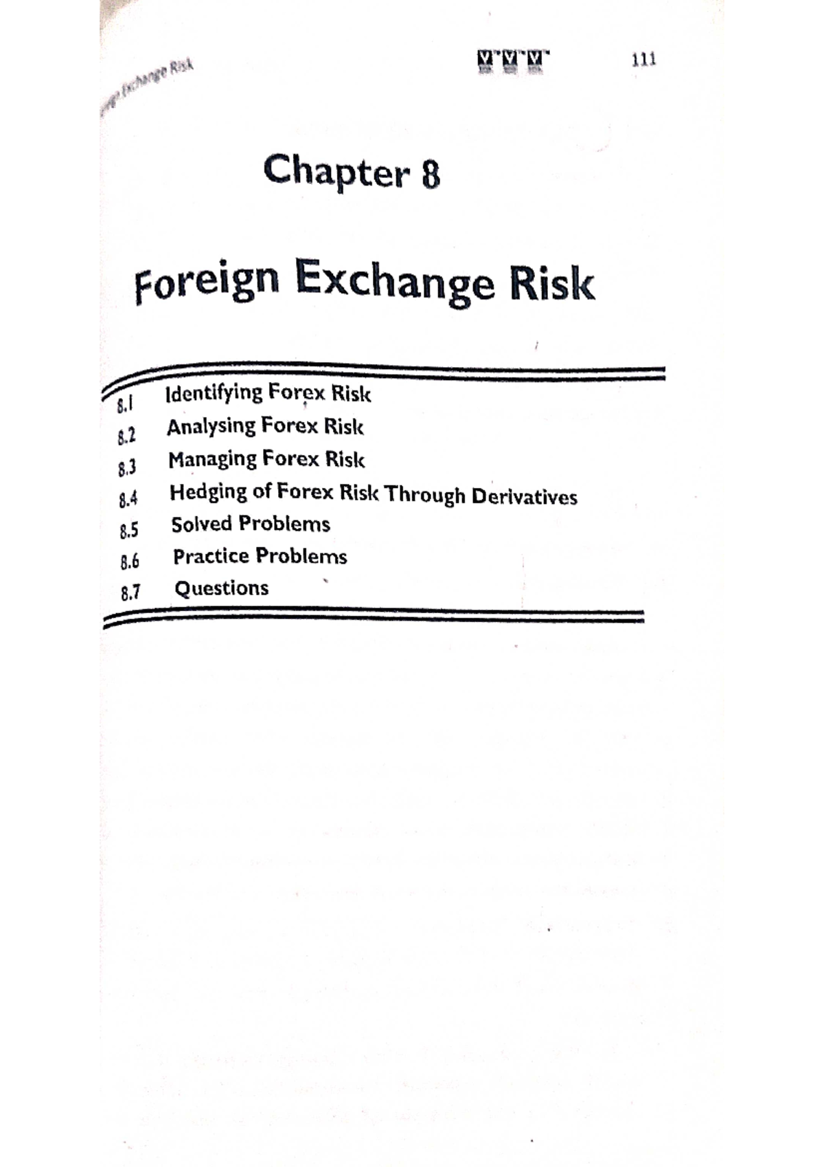 Risk 2 - Financial Markets - Studocu