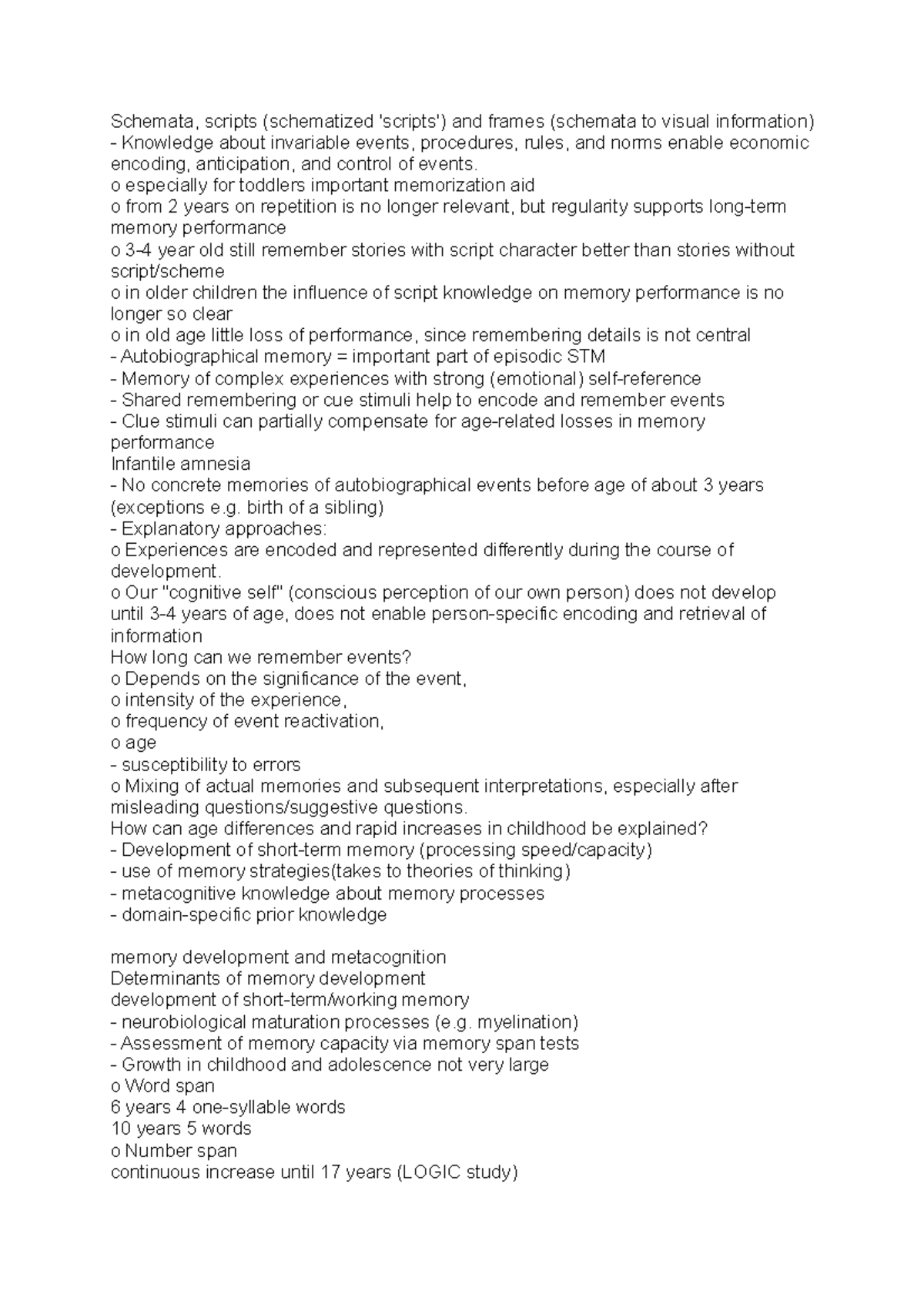 Schemata - Social Psychology - Schemata, scripts (schematized 'scripts ...