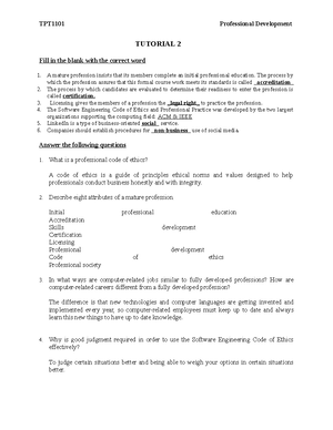 Lab5 - ... - TDB1131 Database Systems Page 1 of 3 Tutorial 5 Topic: Entity Relationship Diagram ...