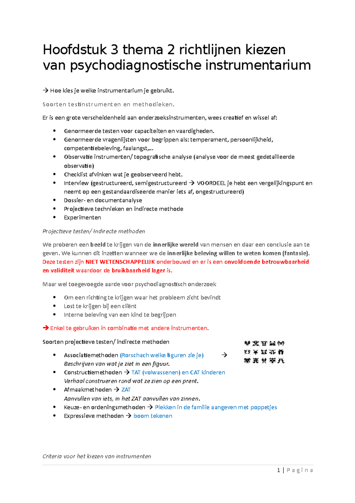 Hoofdstuk 3 thema 2 richtlijnen kiezen - Hoofdstuk 3 thema 2 richtlijnen kiezen van - Studocu