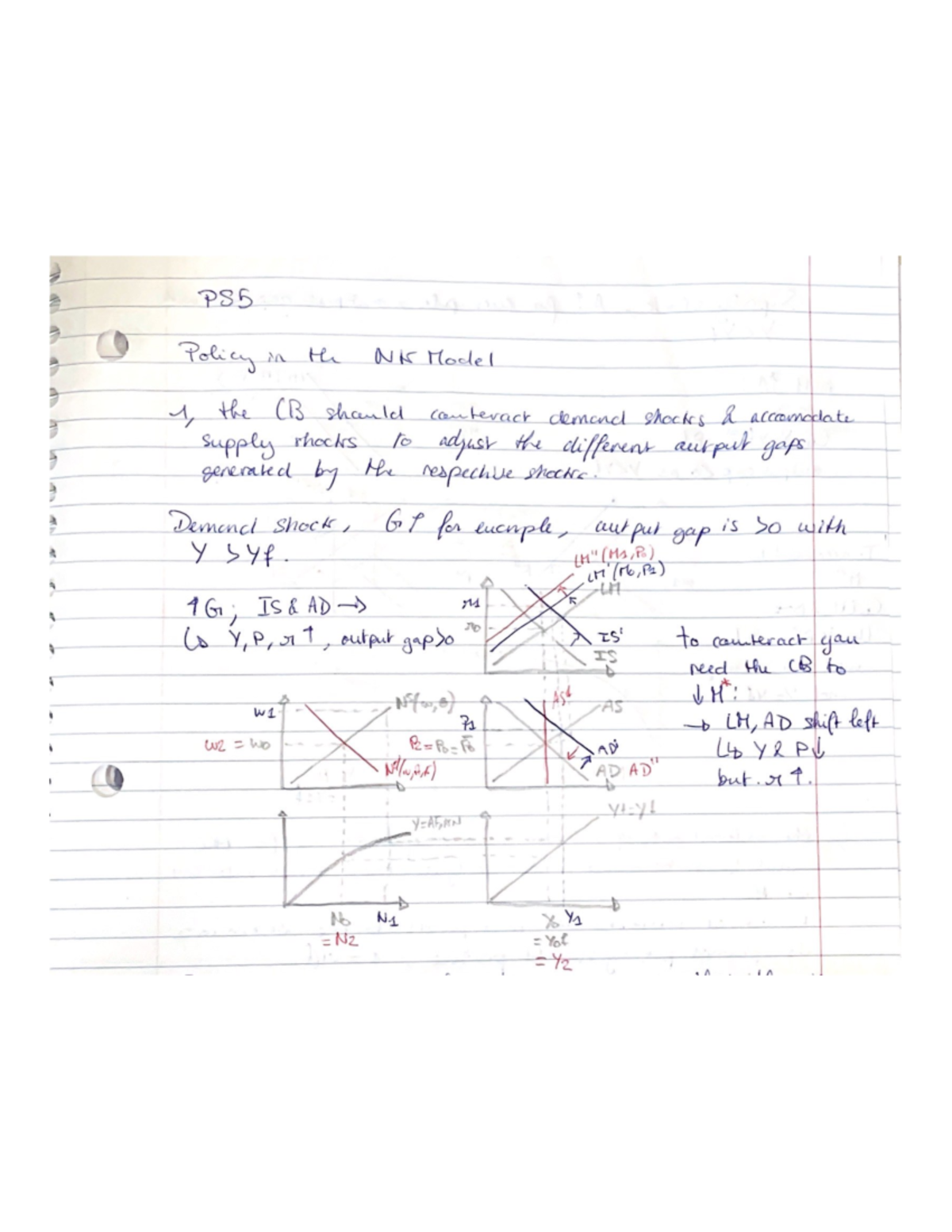 PS5 Macro - problem set 5 - Econ 330 - Studocu