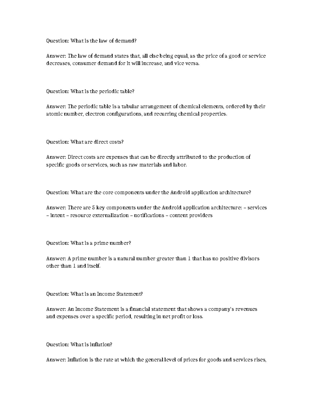 Cantatrice oory coffin's - Question: What is the law of demand? Answer ...