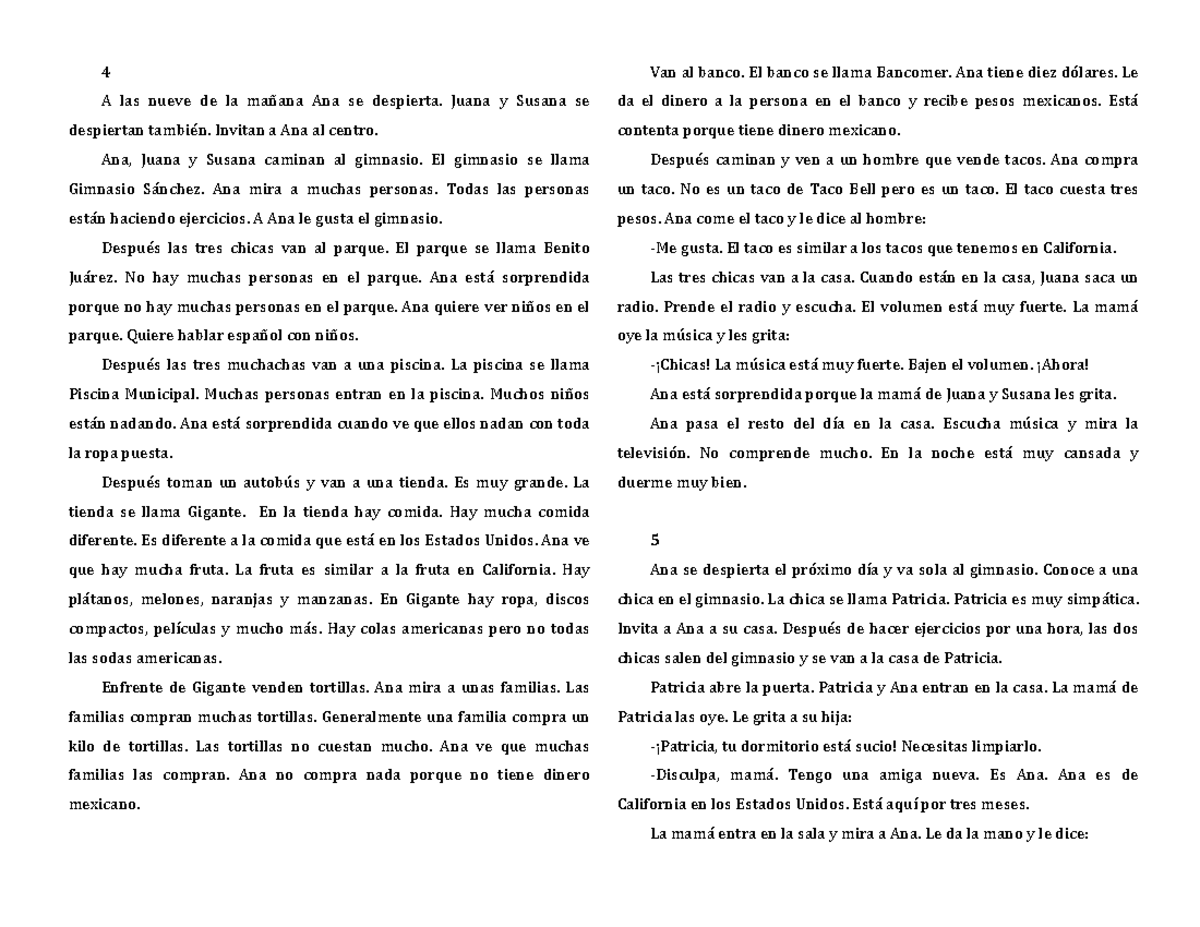 Pobre Ana Cap - uhiudhduhsd - 4! A! las! nueve! de! la! mañana! Ana! se ...