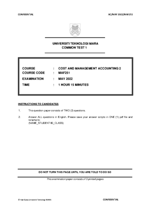 Tutorial Topic 3 Subtopic 3 MAKE OR BUY - Cost and Management ...