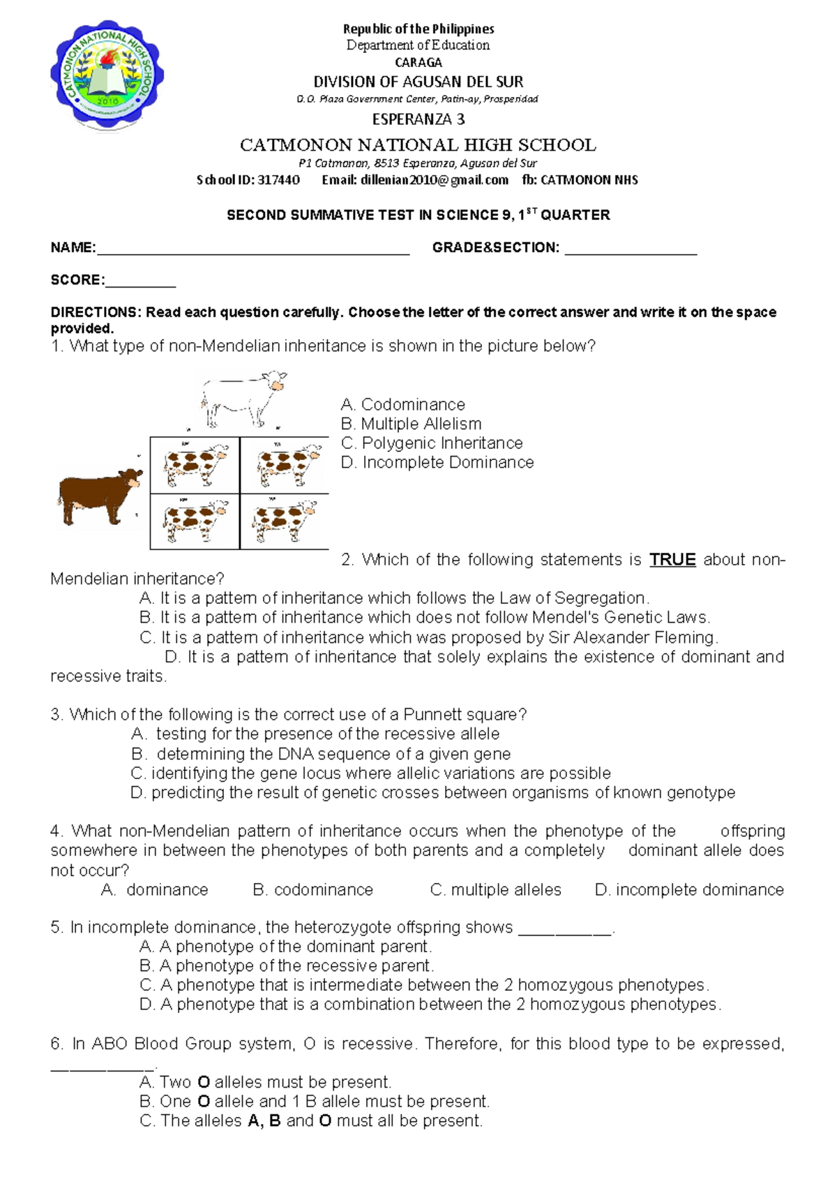 Scribd - notes - Republic of the Philippines Department of Education ...