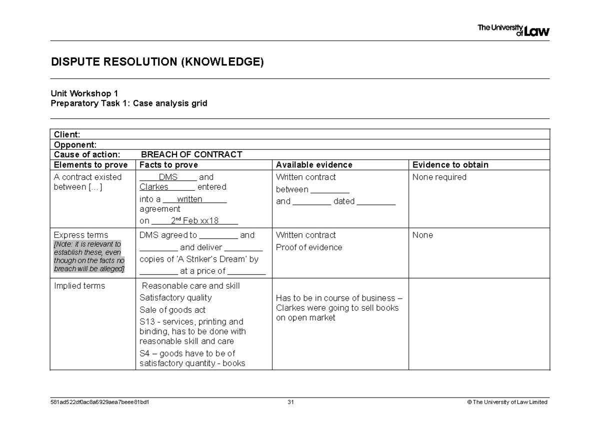 CDR 1 - civil dispute resolution unit 1 notes - DISPUTE RESOLUTION ...