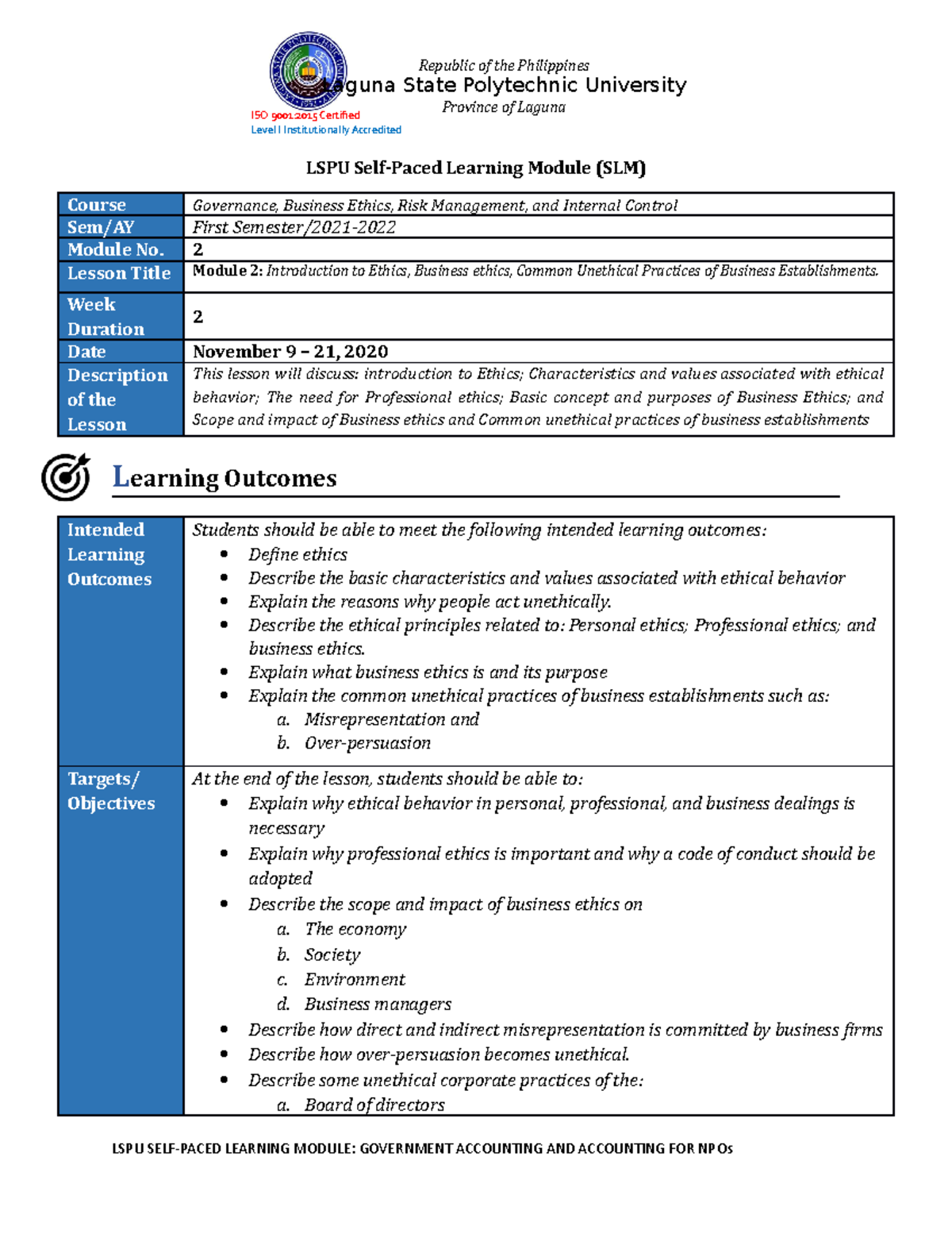 3 - Basta - Laguna State Polytechnic University Province of Laguna LSPU Self-Paced Learning ...