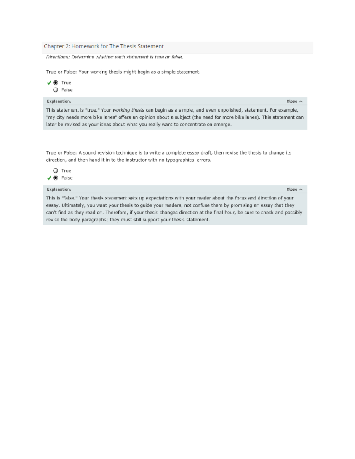 Chapter 2 homework for thesis stat - It per Organizzazione a rete - Studocu