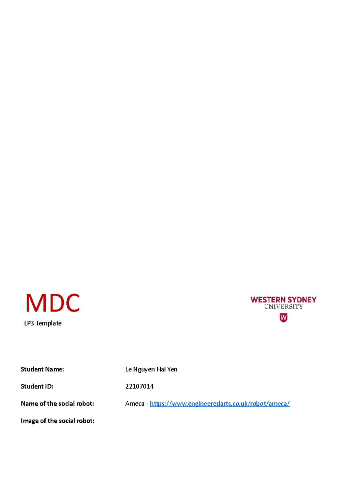 MDC-1 Learning portfolio 3 - Digital Marketing - MDC LP3 Template ...