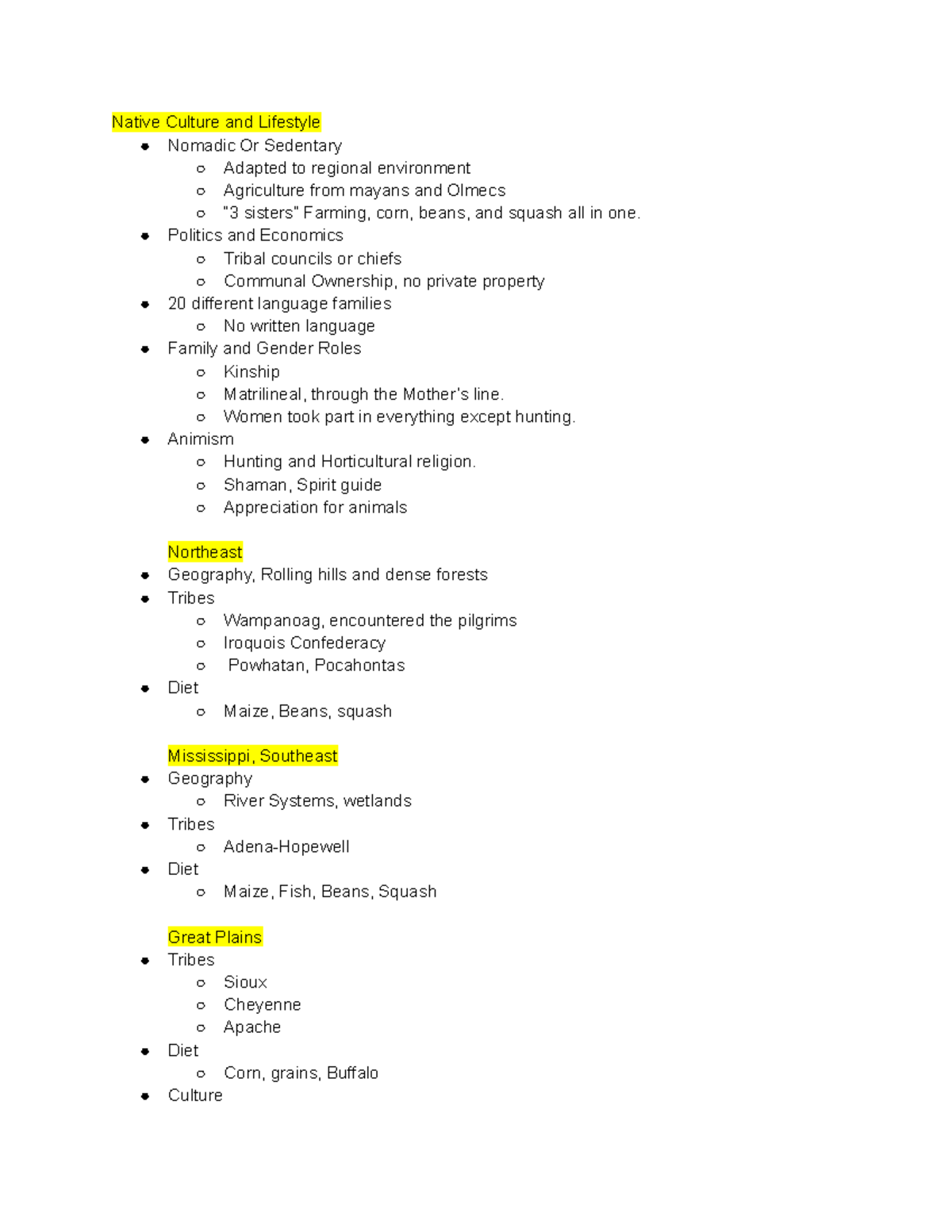 The America's and Europe before 1492 - Native Culture and Lifestyle ...