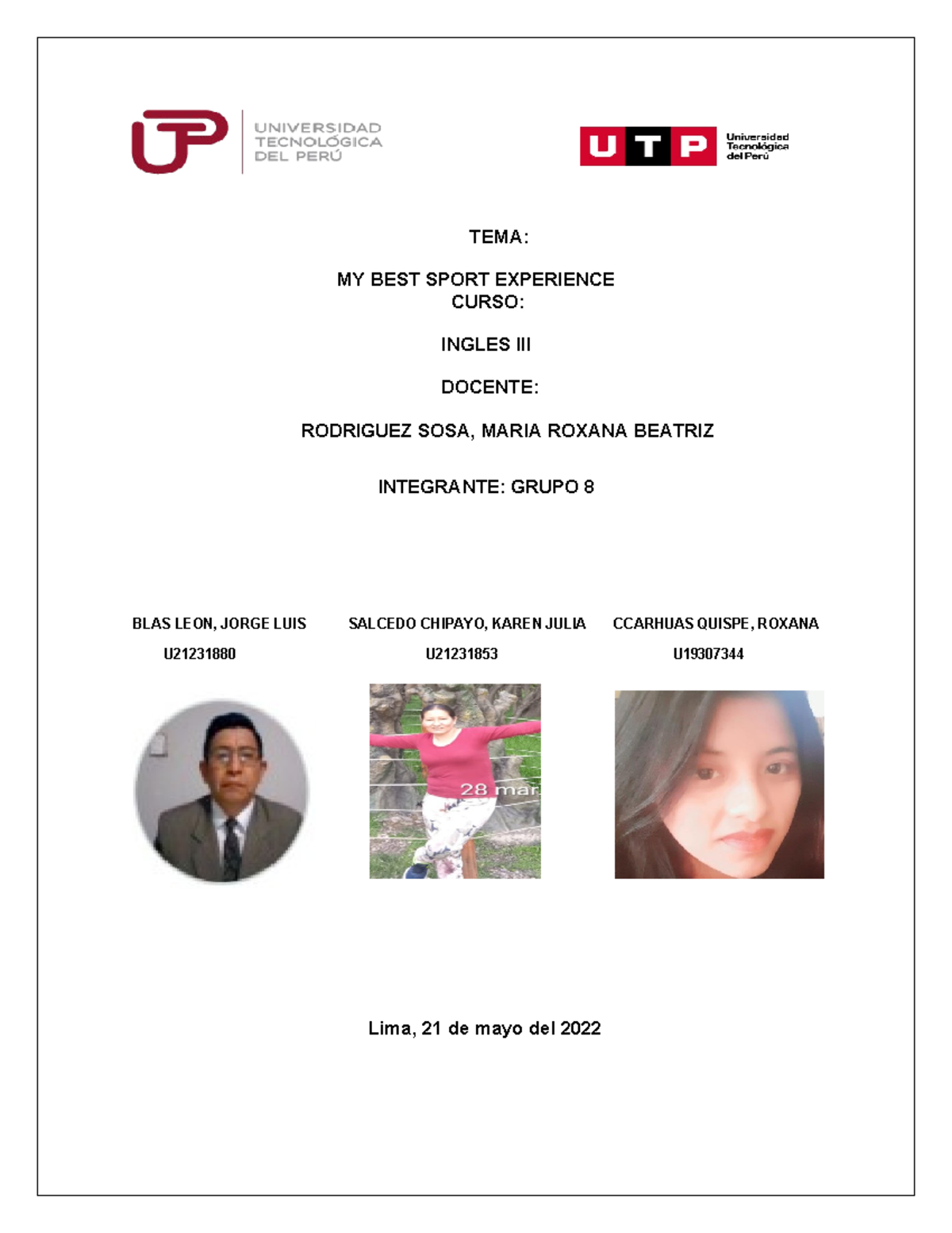 BLAS LEON Jorge- Ccarhuas Quispe Roxana- Salcedo Chipayo Karen- F ...