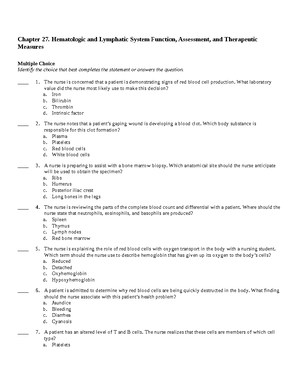Chapter 29 - practice tests - Chapter 29. Respiratory System Function ...