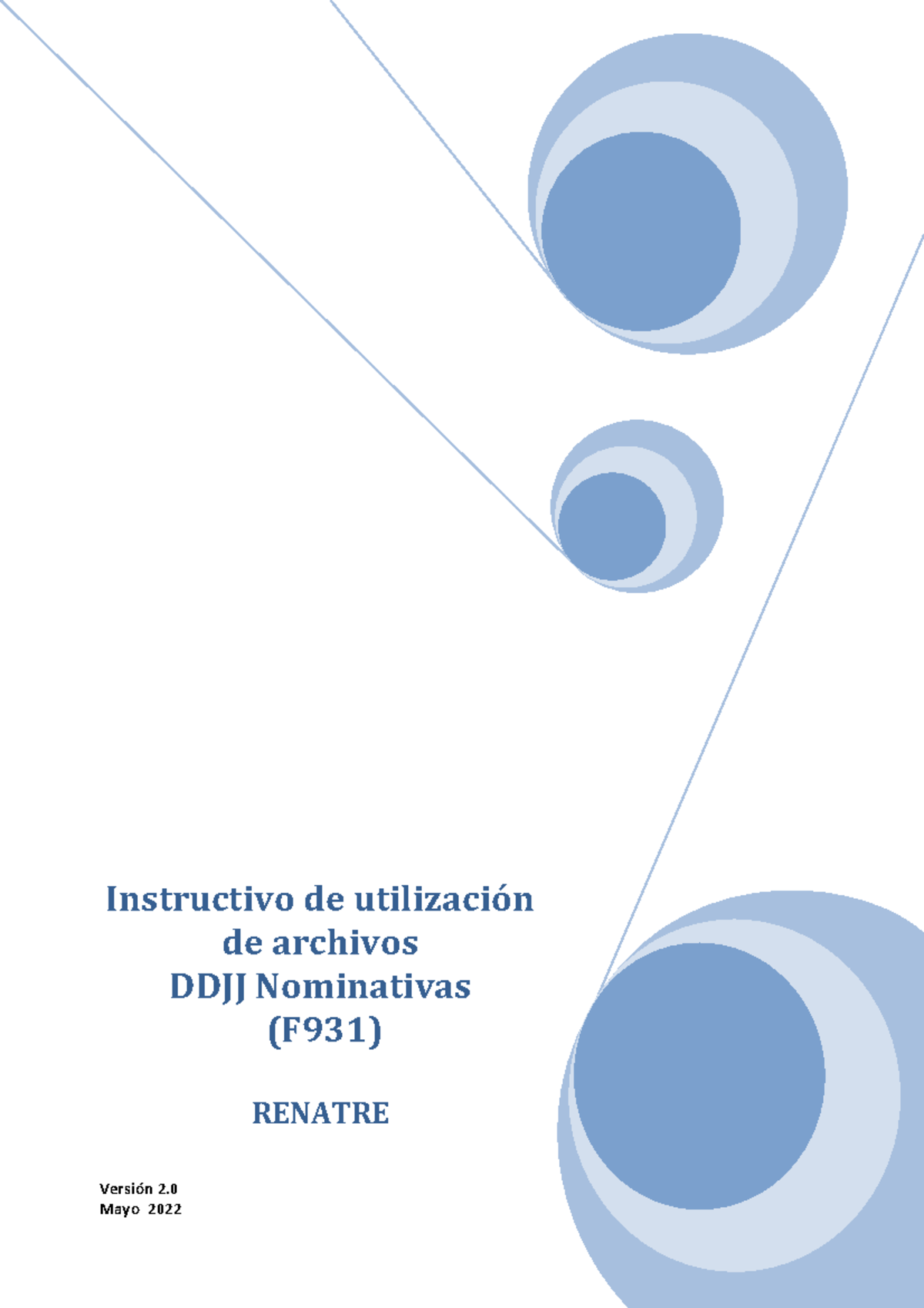 Renatre Ddjjnominat Instr V2 - Instructivo de utilización de archivos DDJJ Nominativas (F931 ...