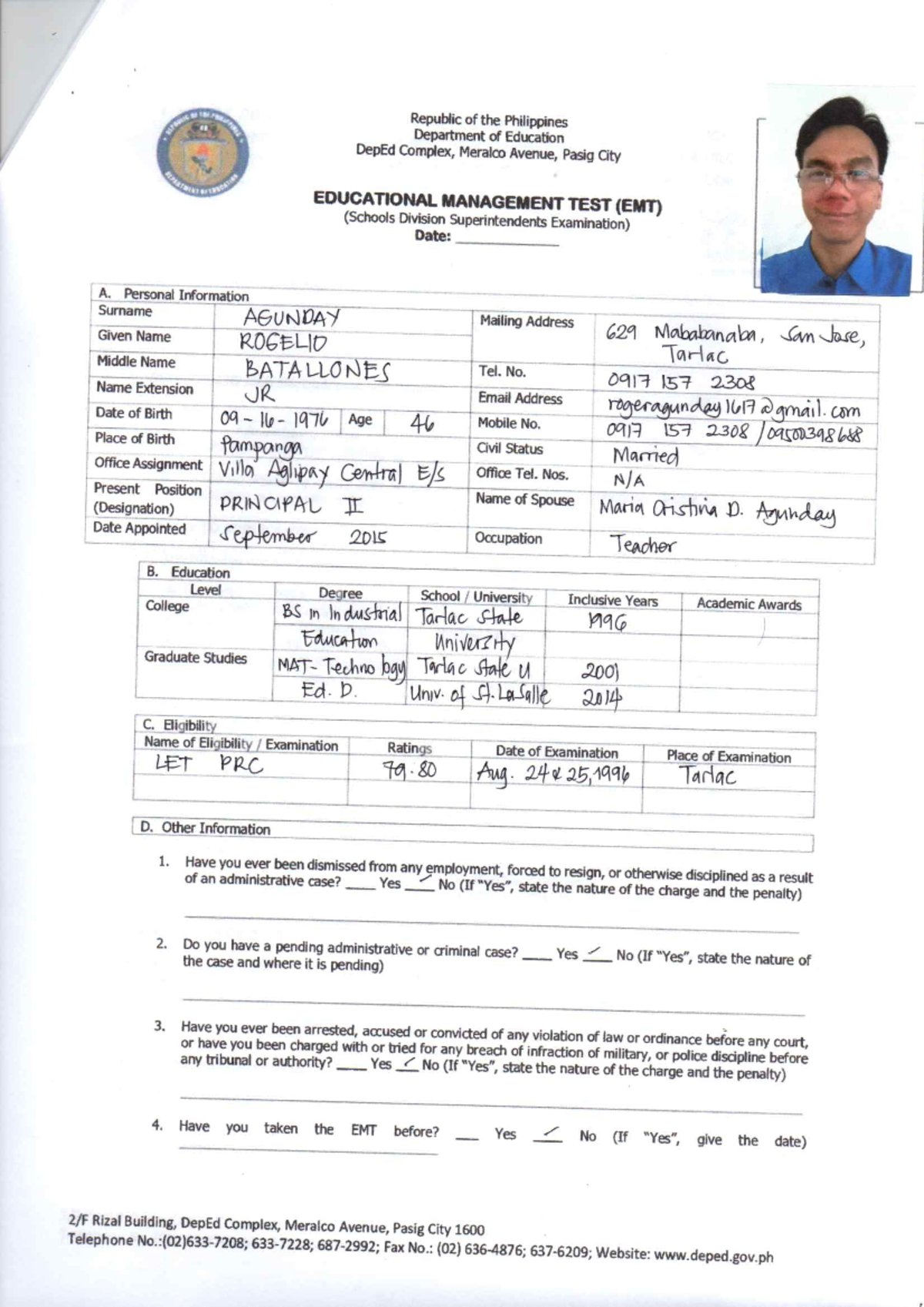 EMT2 - it is ok - BS Education - Studocu