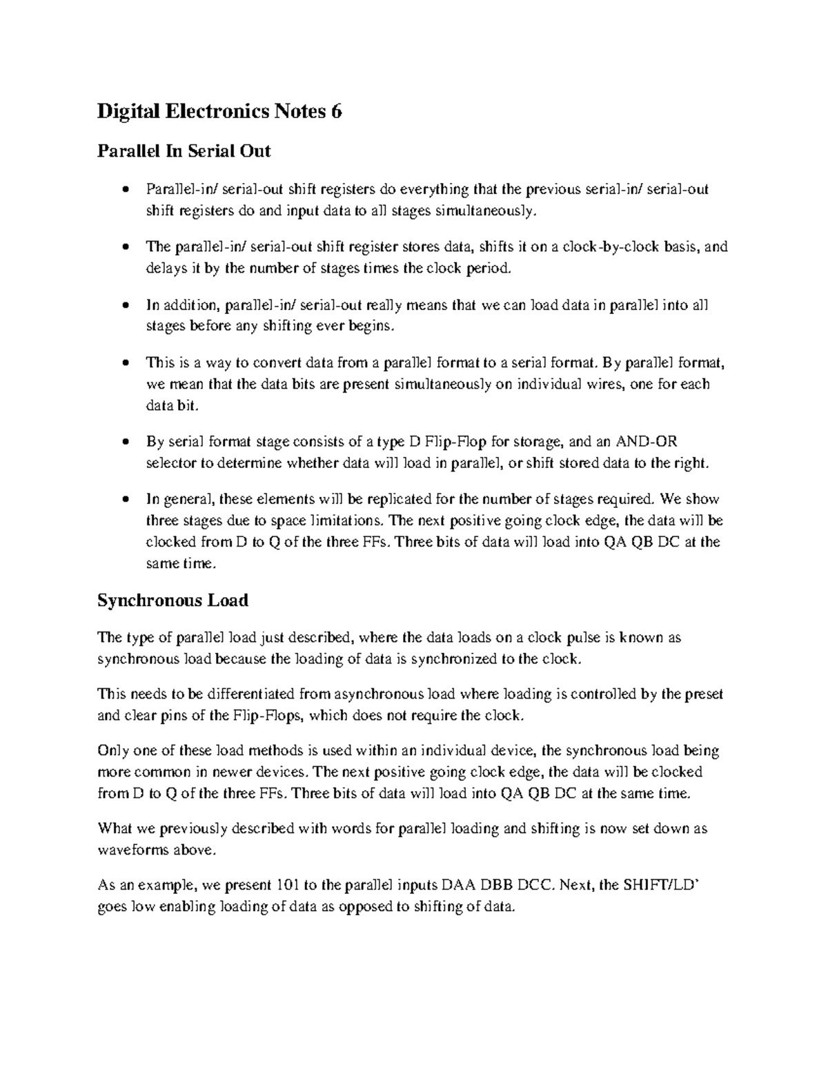 Digital Electronics Notes 6 - KIIT University - Studocu