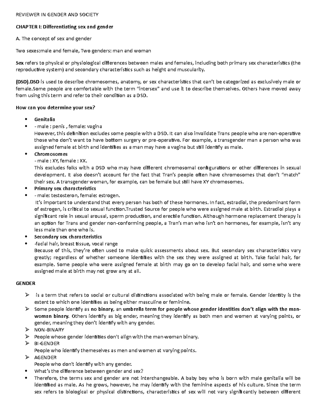 Reviewer IN GEN WPS Office - Gender and Society - PangSU - Studocu