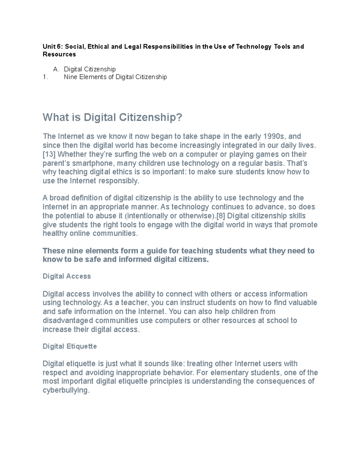 Unit 6 Reporting 43 - ADADAD - Unit 6: Social, Ethical and Legal ...