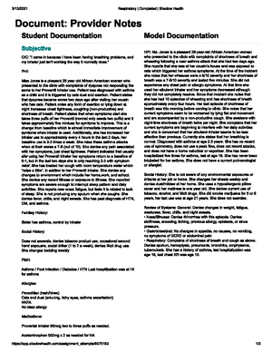 SOAP Note Hypertension - Focused SOAP Template Student Name: Michele ...
