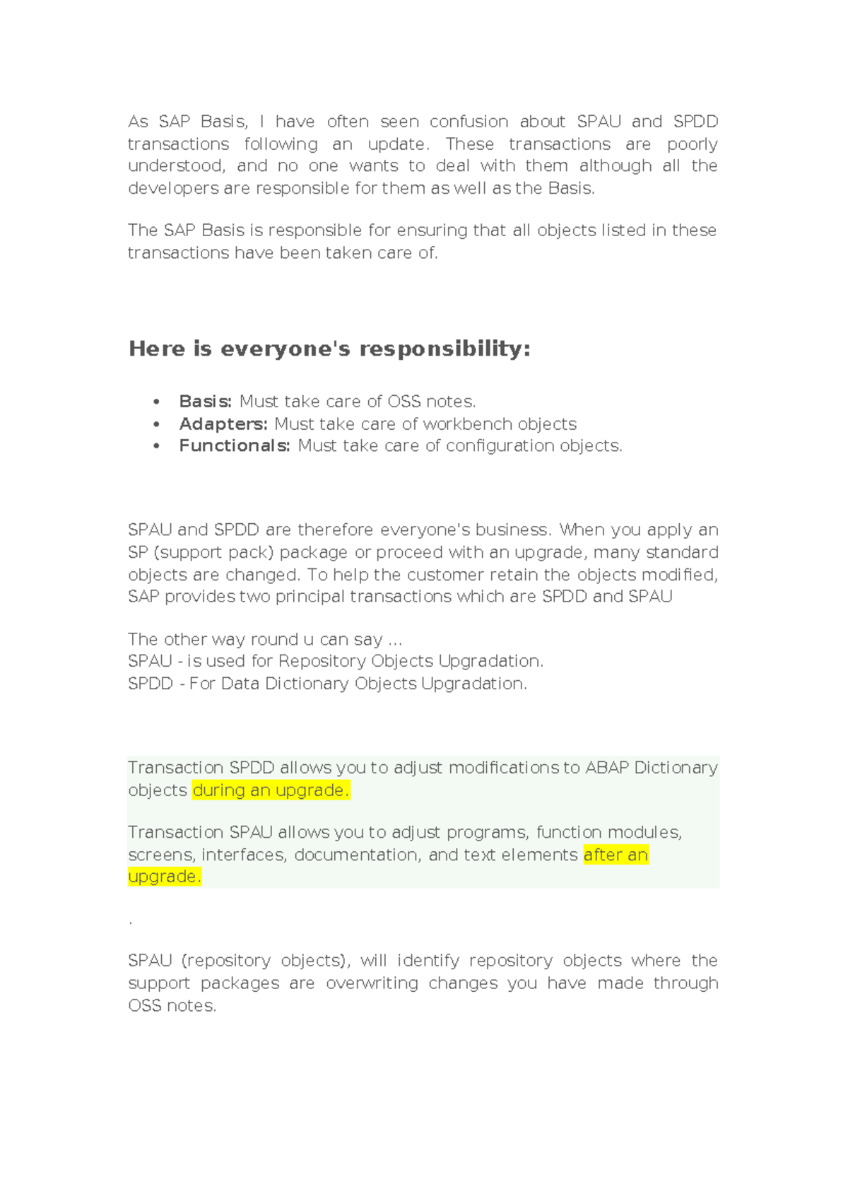 4 Most Frequently Asked Questions About SPAU and SPDD What are they ...