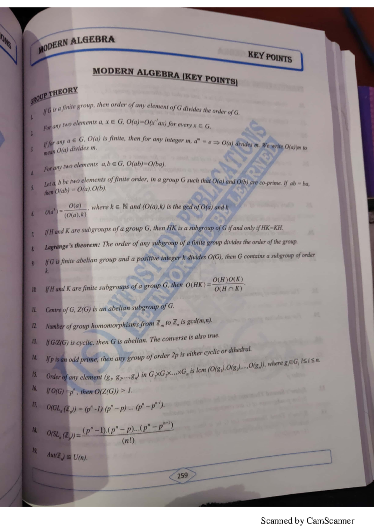 Modern algebra by Dr AP Singh - Mathematics-I - Studocu