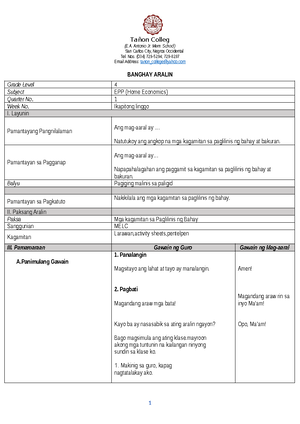 STS - Prelim EXAM - Republic of the Philippines Region VI – Western ...