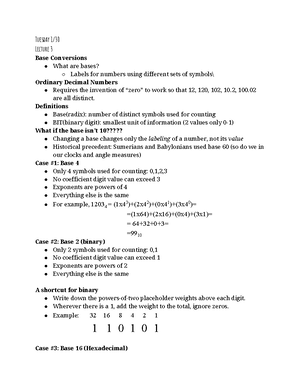 Midterm Study Guide - ECSC (ELAB 2) 119 Next to compsci building ...