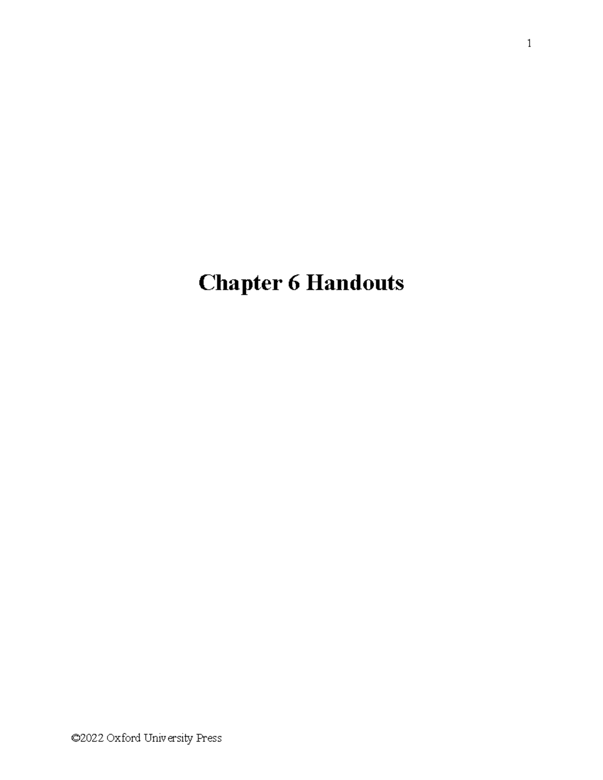 Ting Toomey 3e Ch6 Handouts - Chapter 6 Handouts NAME ...