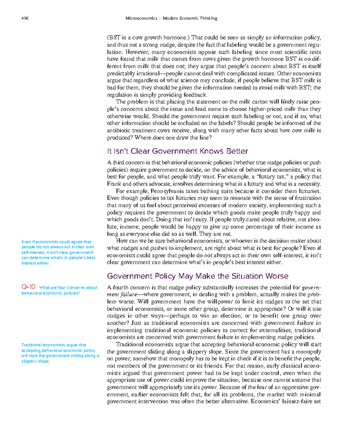 Economics-187 - n/a - 496 Microeconomics Modern Economic Thinking (BST ...