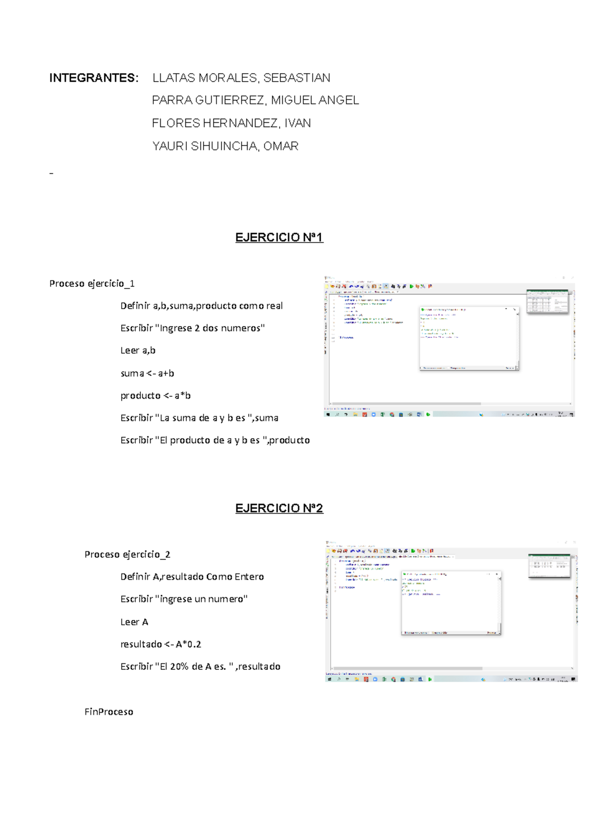 S02 s1 trabajo en grupo - ejercicios pc - INTEGRANTES: LLATAS MORALES ...