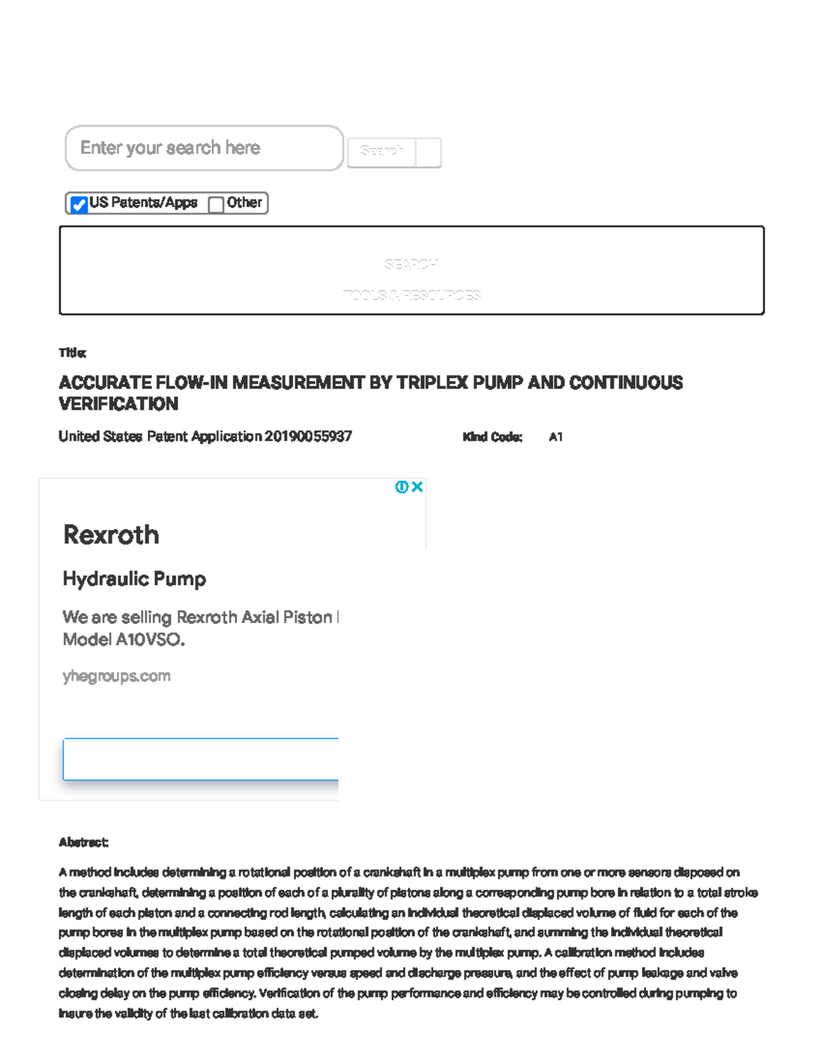 Accurate FLOW-IN Measurement BY Triplex PUMP AND Continuous ...