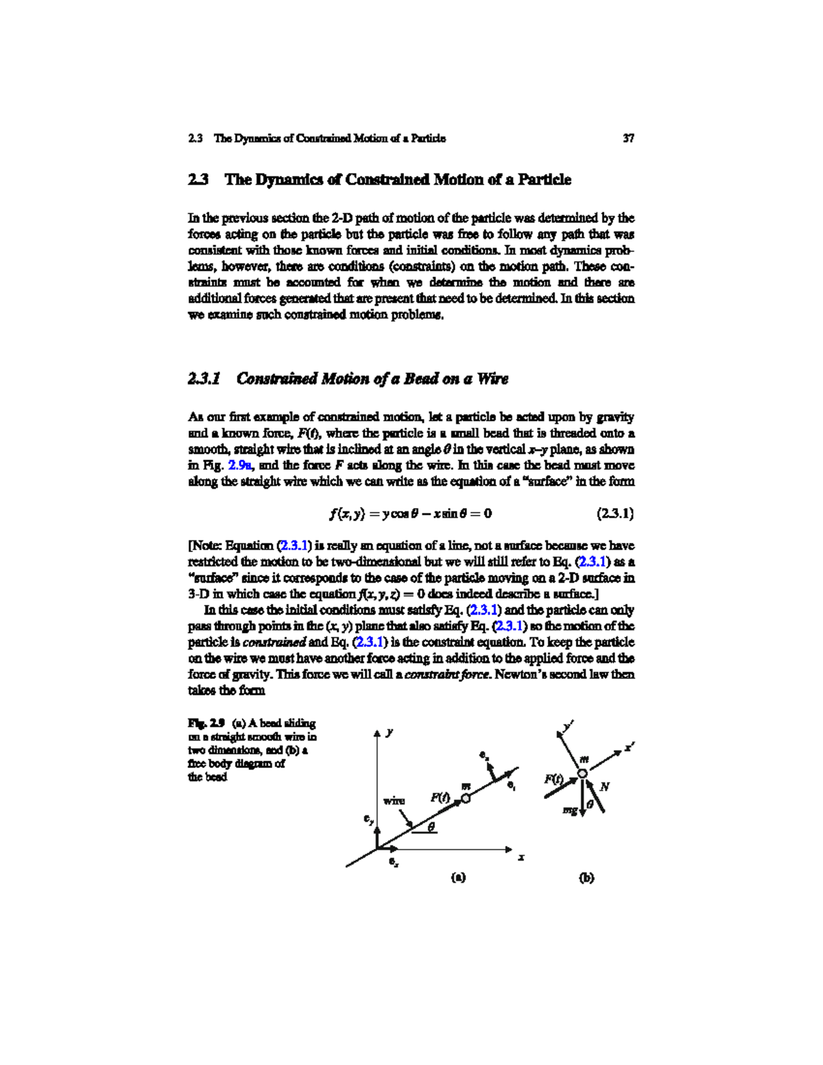 Chapter 2- Dynamics of a Particle(Part 2) Essay - Dynamic of Rigid ...